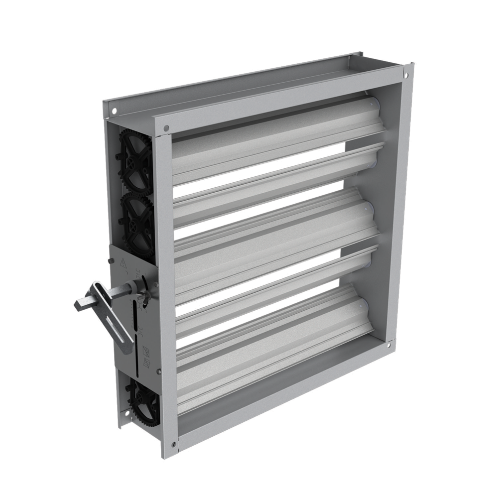Balancing dampers : CRGN rectangular balancing damper | Aldes ...