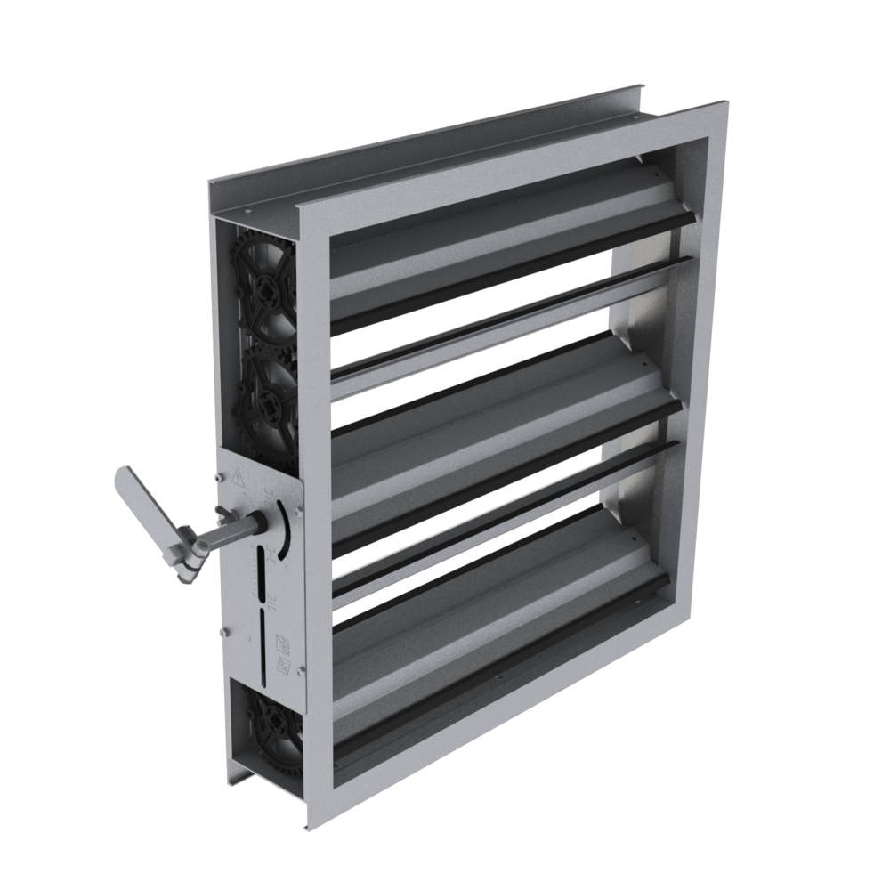 CRGE rectangular shut-off damper - Shut-off dampers | Aldes