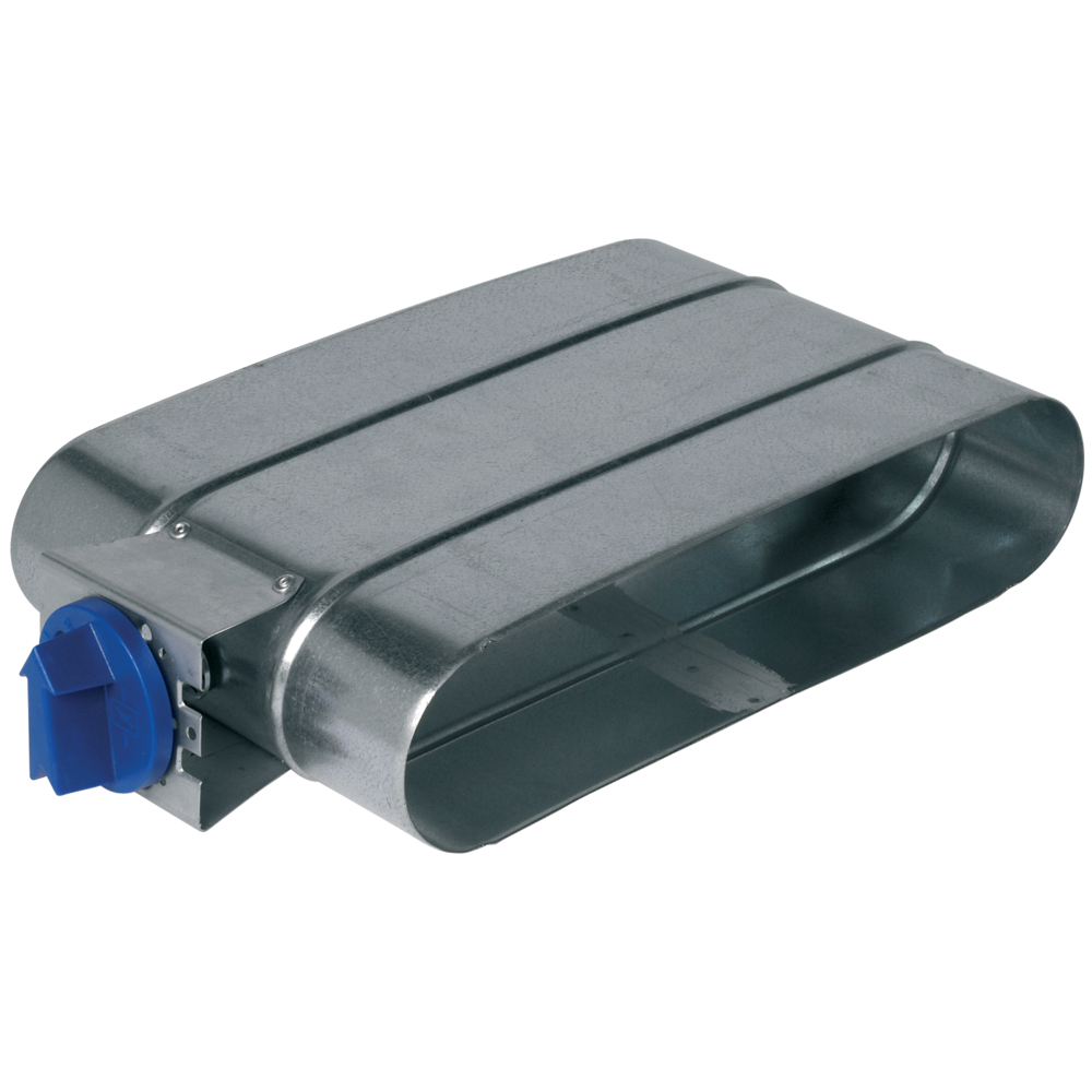 Oblong balancing damper: RGO - Oblong galvanised ductwork | Aldes