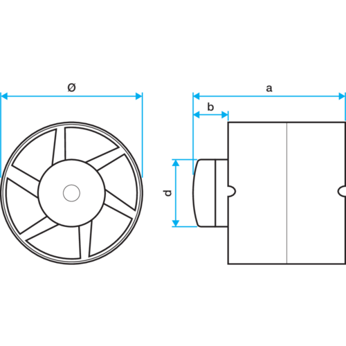 IN LINE - Exhaust fans/duct fans | Aldes