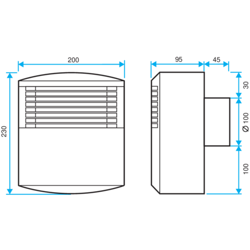 MONO - Exhaust fans/duct fans | Aldes